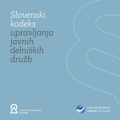PRENOVLJEN Slovenski kodeks upravljanja javnih delniških družb ...