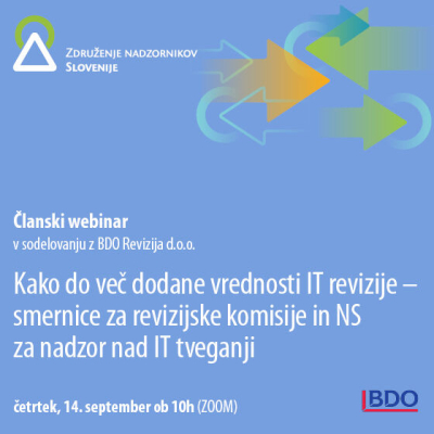 Kako do več dodane vrednosti IT revizije – smernice za revizijske ...